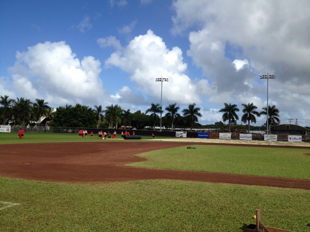 Bad Weather Scrubs UHH Baseball Opener : Big Island Now