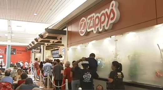 Zippy’s Opens to Long Lines in Hilo : Big Island Now