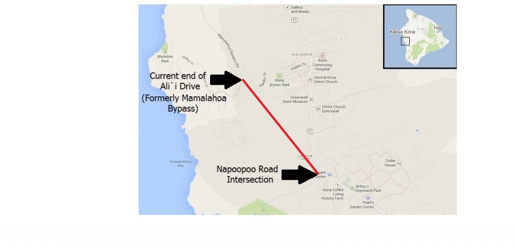 Condemnation Underway to Extend Newly Named Ali`i Drive : Big Island Now