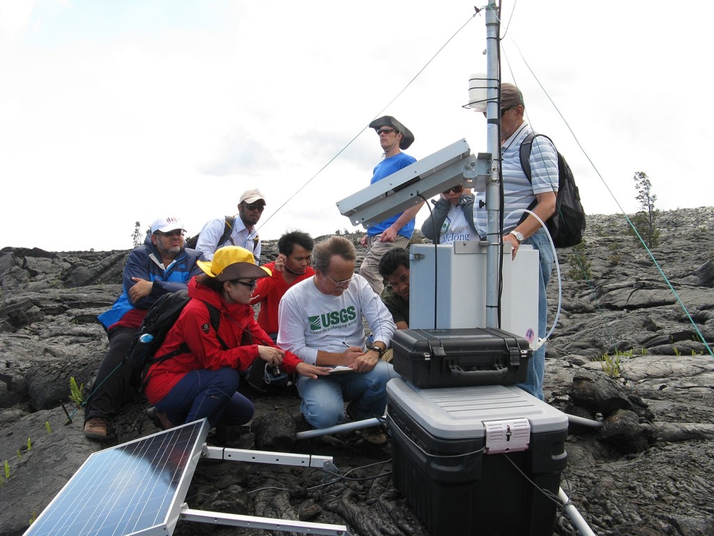 Visiting Scientists Learning the Ways of Active Volcanoes : Big Island Now