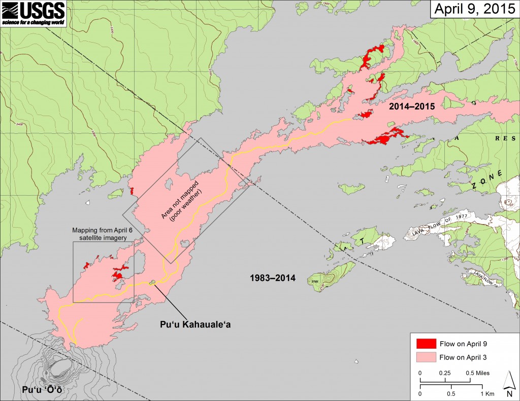 UPDATE: Puʻu ʻŌʻō Crater Eruption Created Small Flow : Big Island Now