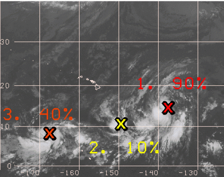 UPDATE: Low Pressure System May Become Tropical Cyclone : Big Island Now
