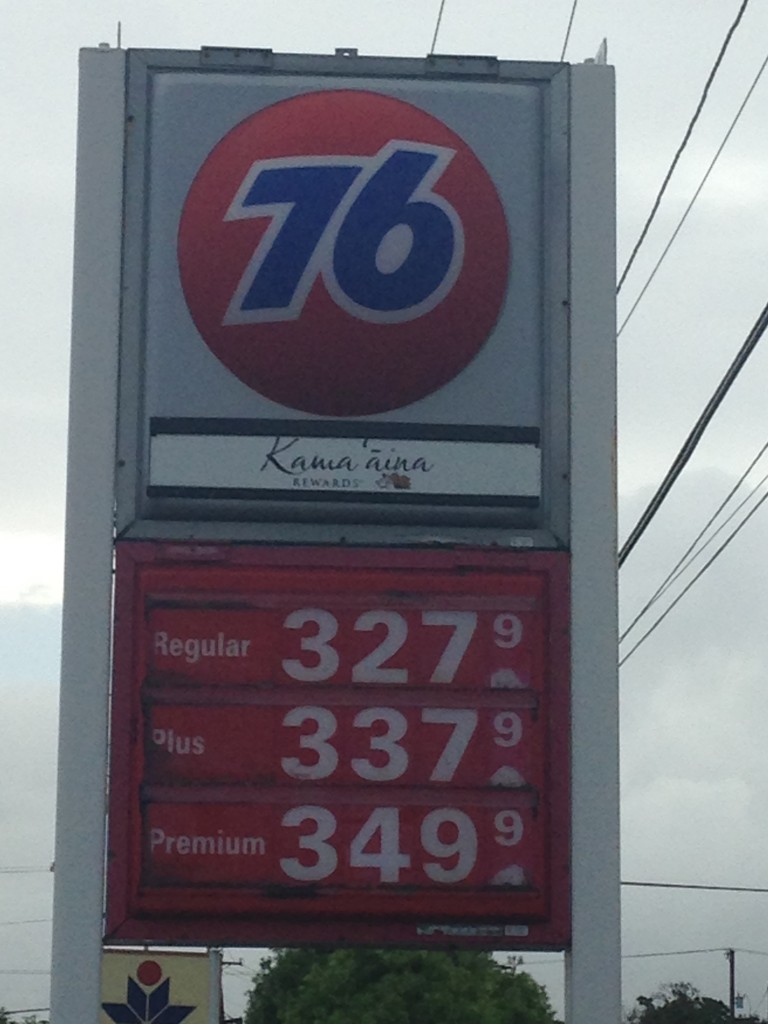 Gas Prices Kona Hi