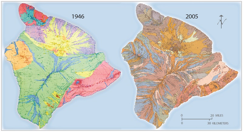 VOLCANO WATCH: Happy Birthday Hawai‘i Island Geologic Map! : Big Island Now