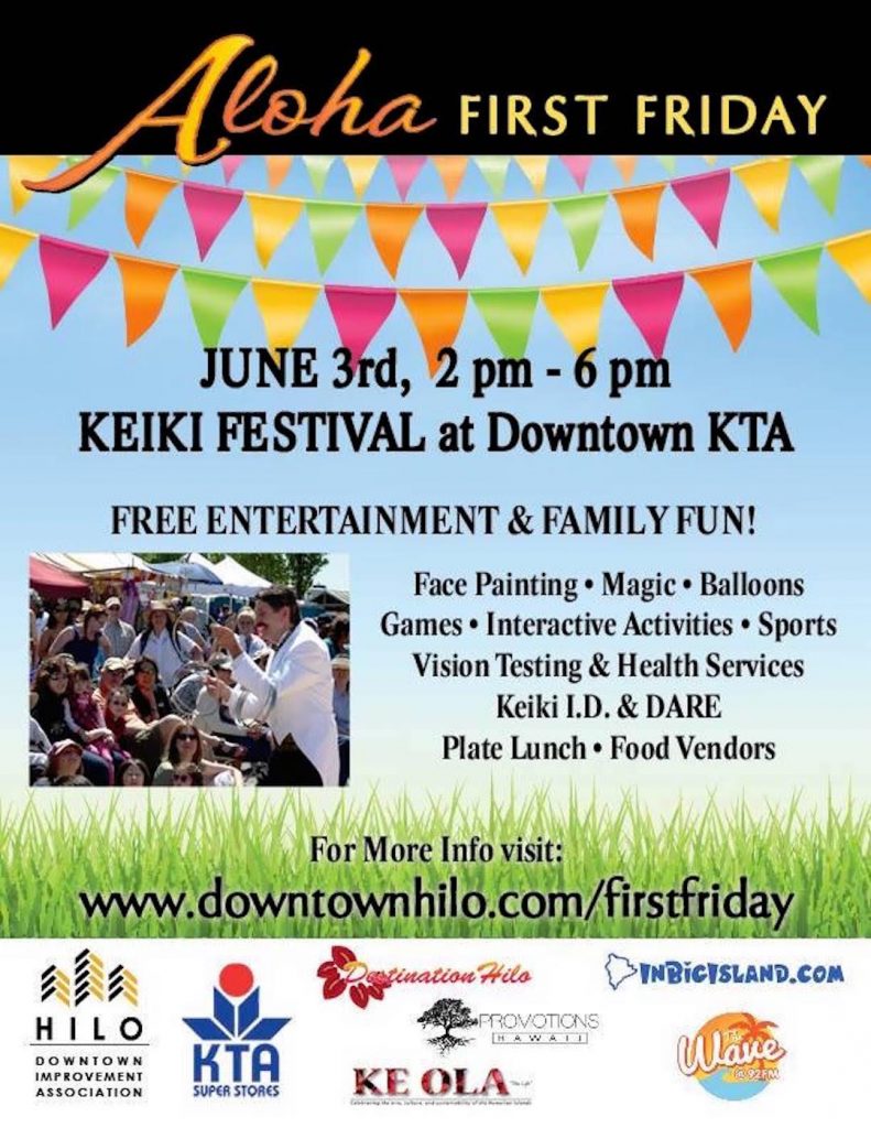 Aloha First Friday to Feature Keiki Fest : Big Island Now