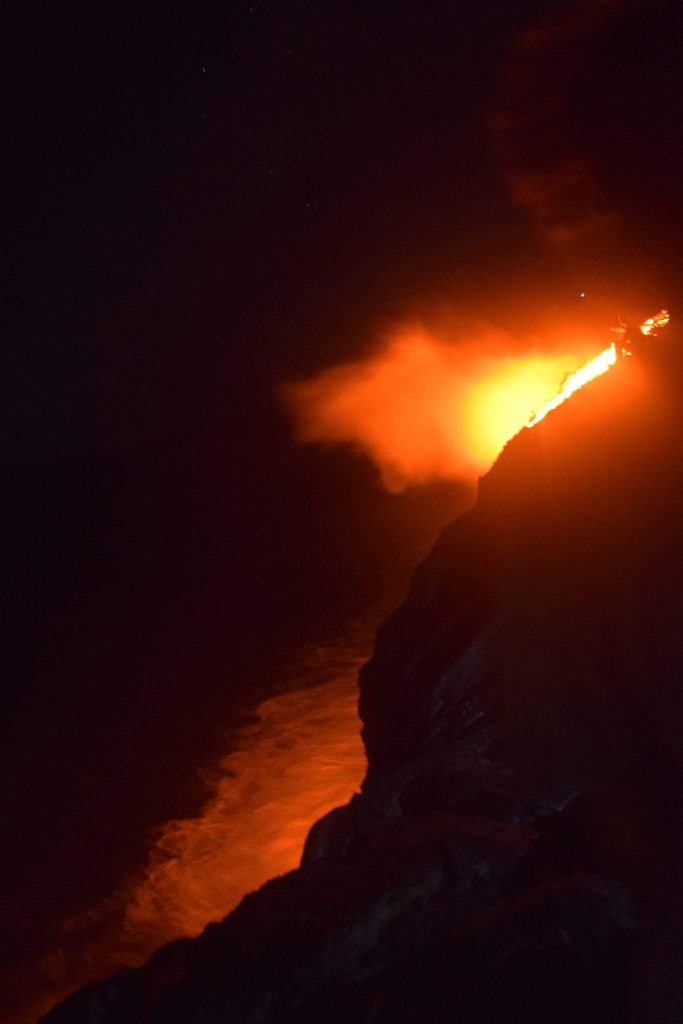 VOLCANO UPDATE: Lava Meets Ocean : Big Island Now