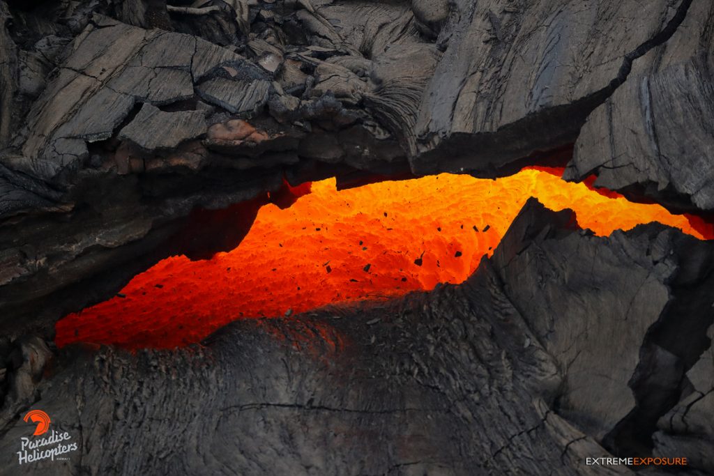 Volcano Overflight: New Flow Emerges From Vent Atop Tube System : Big ...