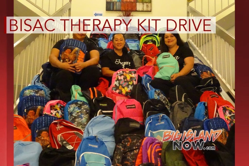BISAC Completes 3rd Annual Therapy Kit Drive : Big Island Now