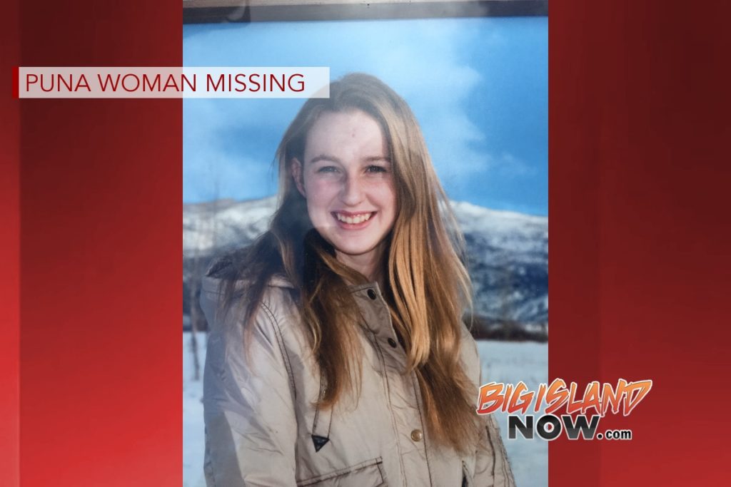 Update Puna Woman Reported Missing Has Been Found Big Island Now