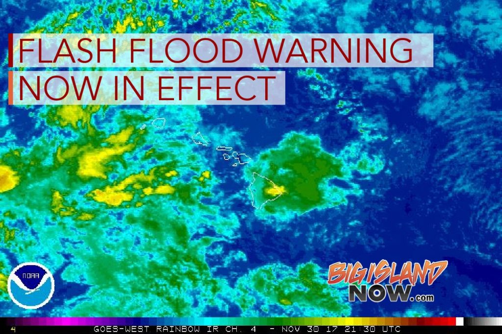 UPDATE: Flash Flood Warning Cancelled, Advisory Issued : Big Island Now