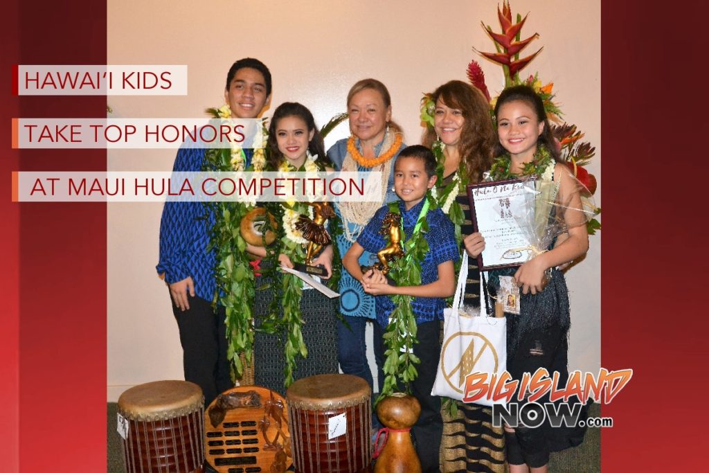 Hawai‘i Kids Take Top Honors at Maui Hula Competition : Big Island Now