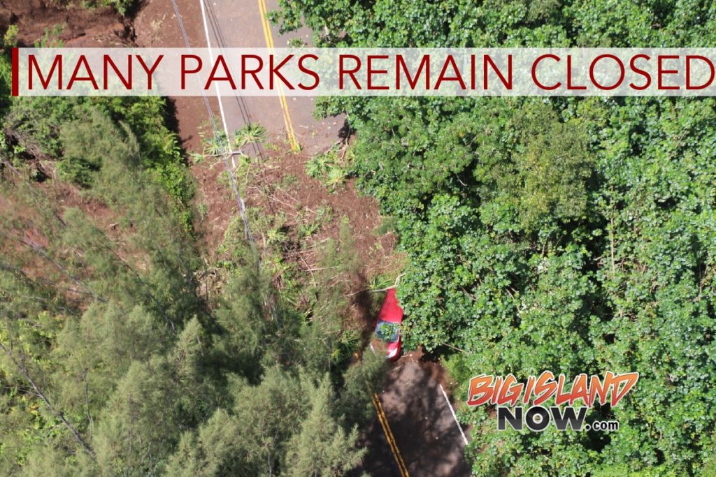 Many Kaua‘i Parks Remain Closed : Big Island Now