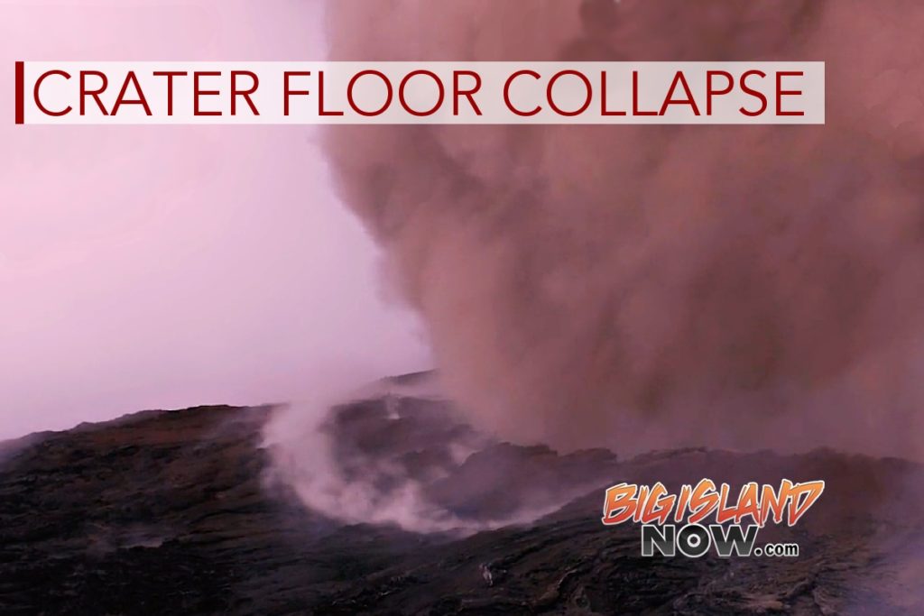 VIDEO: Collapsed Puʻu ʻŌʻō Vent on Hawai‘i Island : Big Island Now