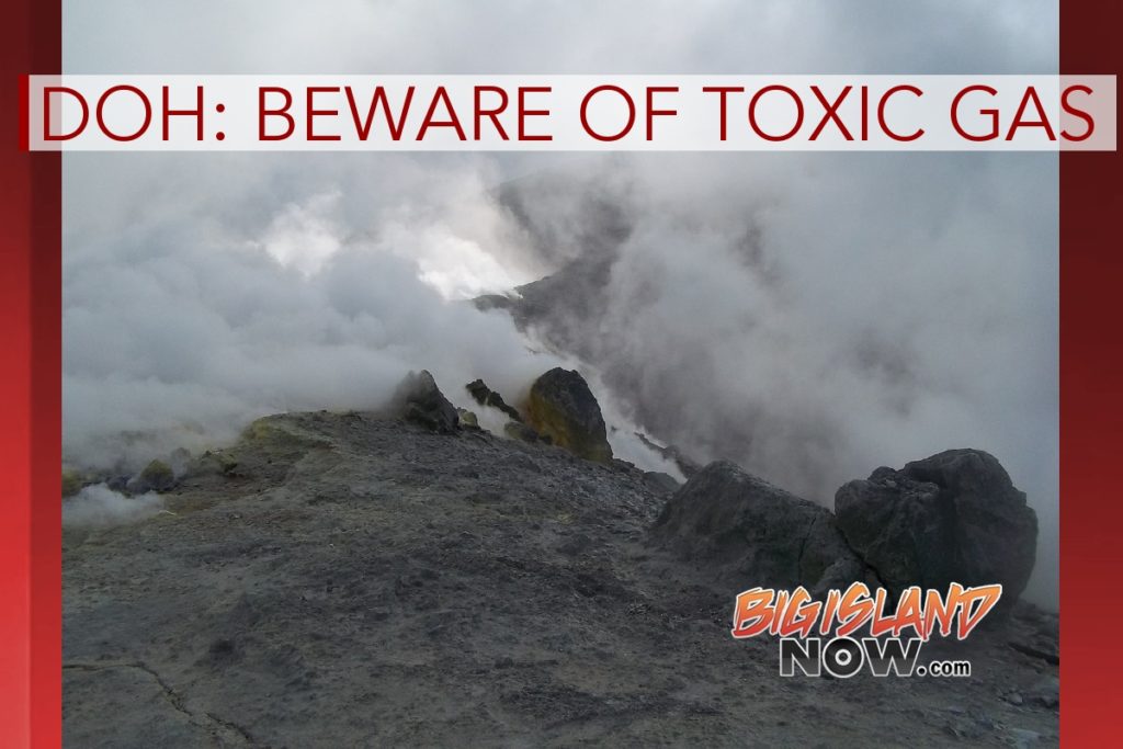 Hawai‘i DOH Reports Dangerous SO2 Emissions : Big Island Now
