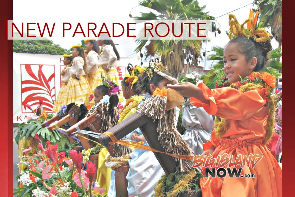 New Route for King Kamehameha Day Parade : Big Island Now