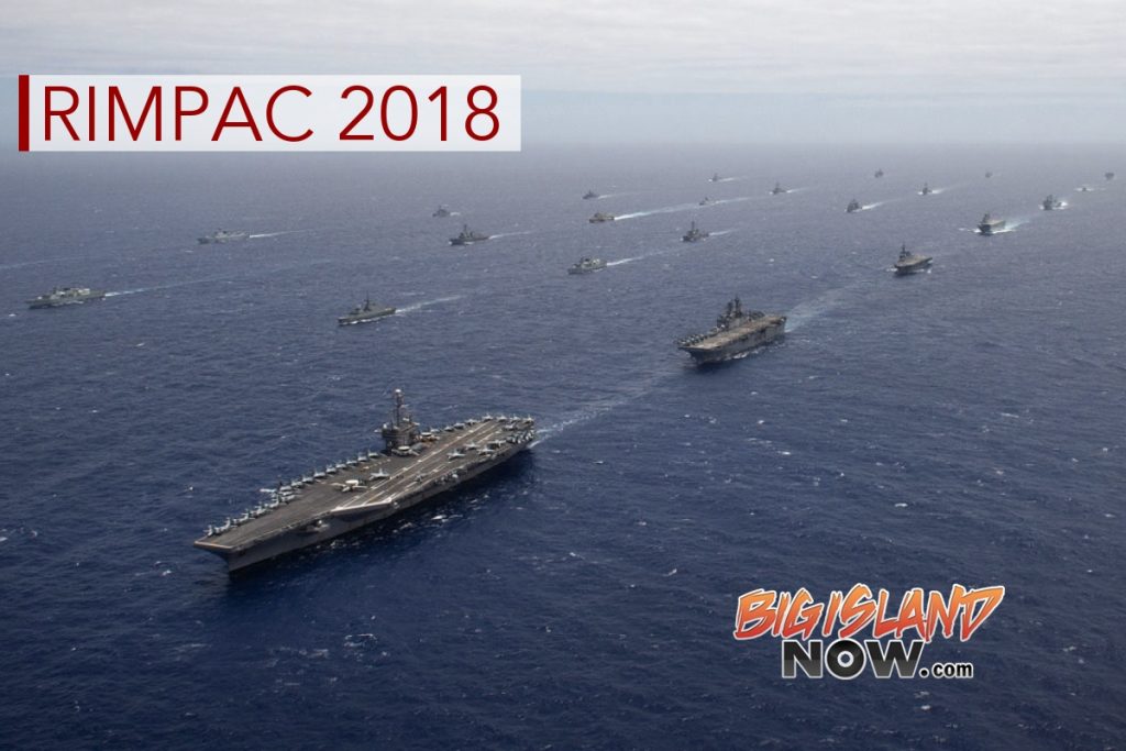 Navy Welcomes RIMPAC 2018 Participants : Big Island Now