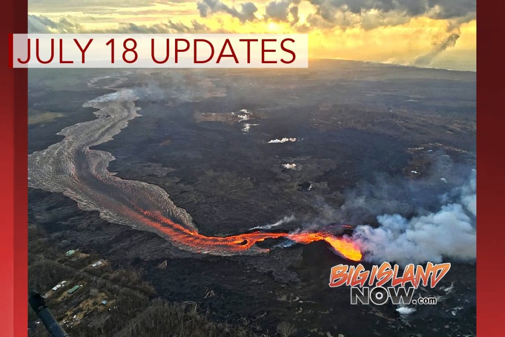 6:45 PM: New Map Released, Lava Close to Pohoiki : Big Island Now