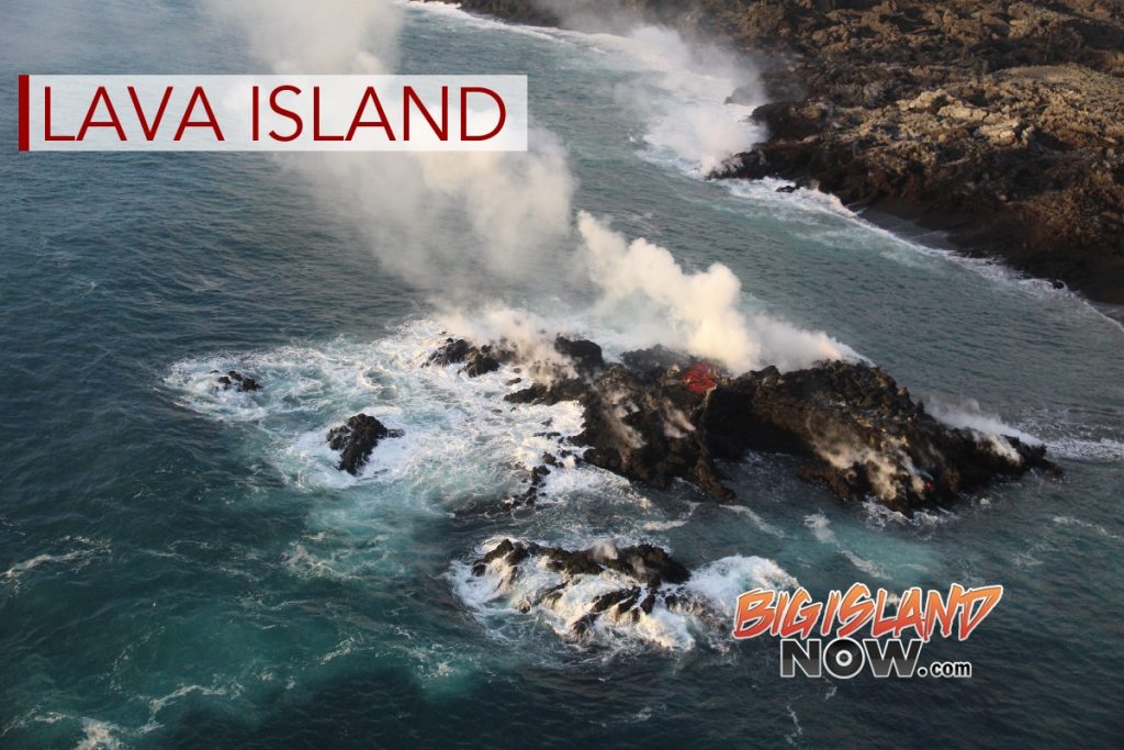 Lava Island Emerges : Big Island Now