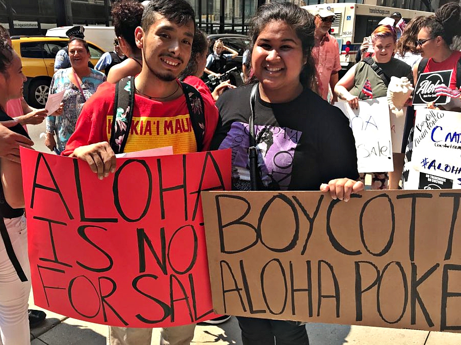 Hundreds Protest in ‘Aloha Not For Sale’ Rally : Big Island Now