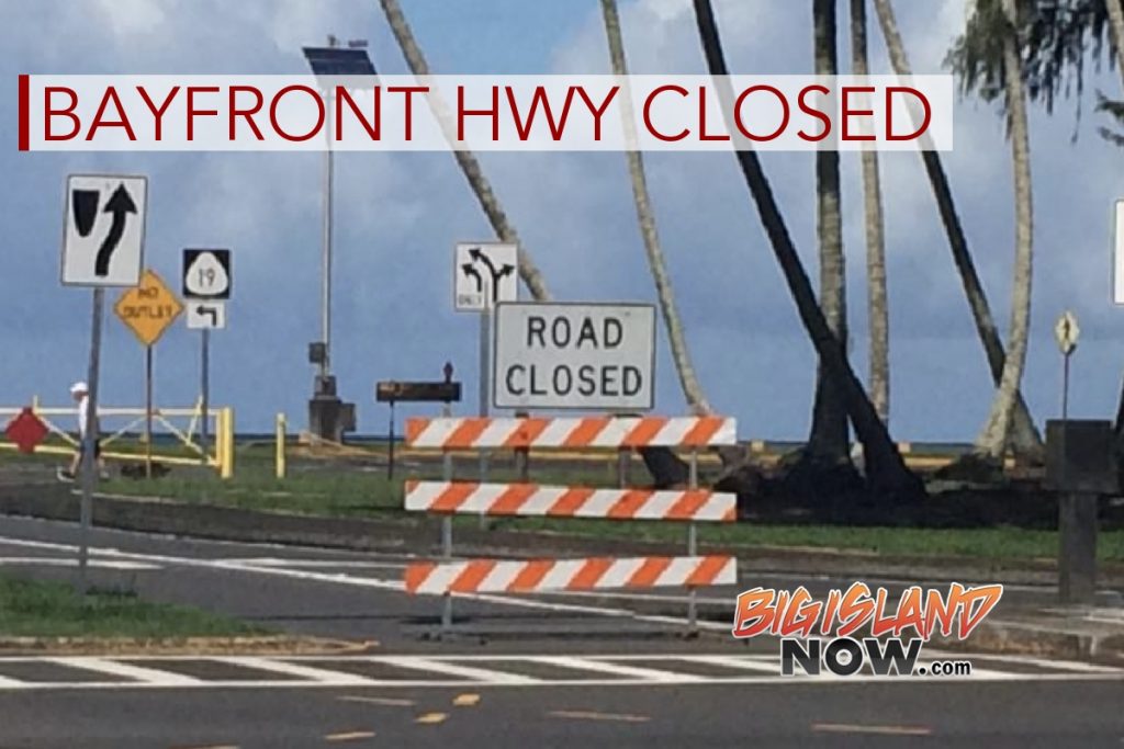 Update: Bayfront Highway Now Open : Big Island Now
