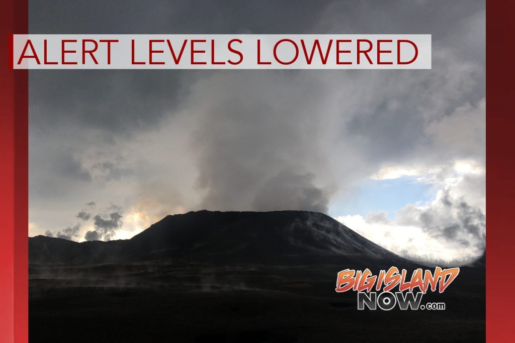 USGS Drops Kīlauea Volcano Alert Levels From ‘Warning’ to ‘Watch’ : Big ...