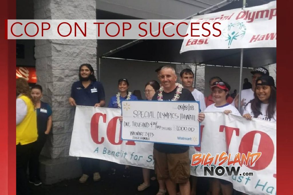 2018 “Cop on Top” Raises $49,074 for Special Olympics : Big Island Now