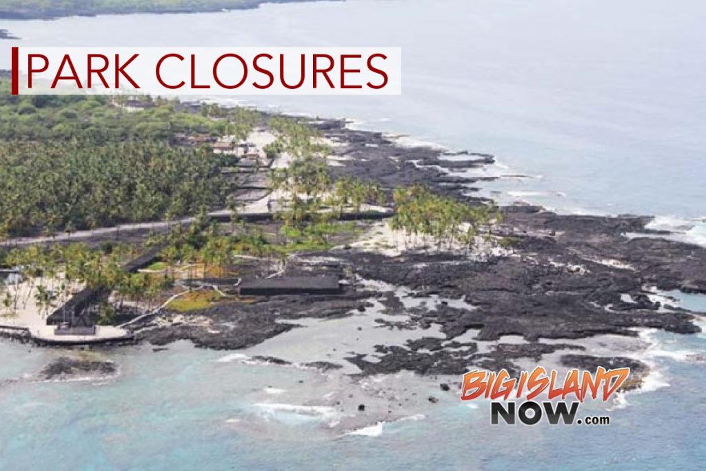 County Offers Update on Big Island Beach Park Closures : Big Island Now