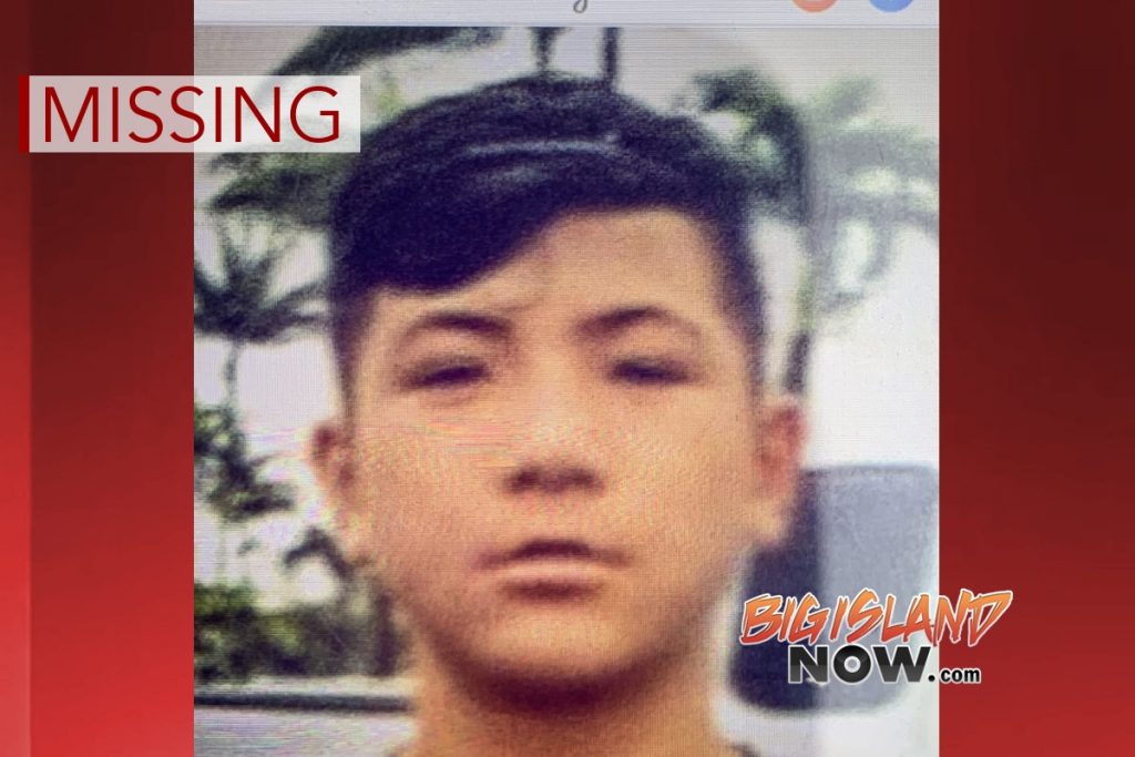 HPD Searching for Missing 14-Year-Old Hilo Boy : Big Island Now