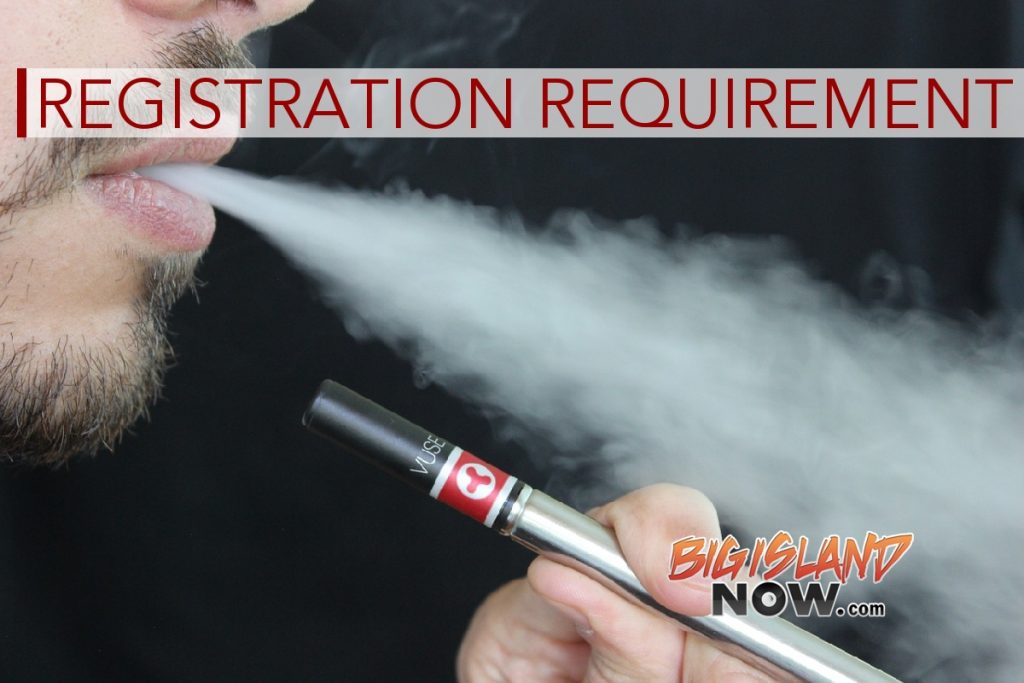 New Electronic Smoking Device Retailer Registration Requirement : Big ...