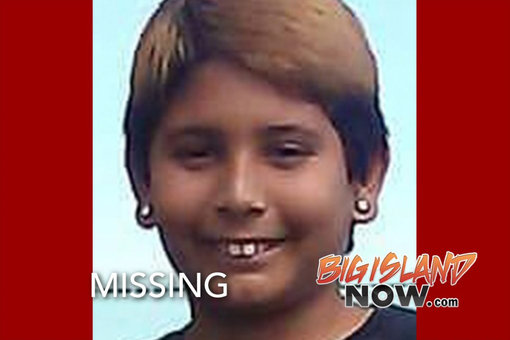 Hilo Boy, 13, Reported Missing : Big Island Now