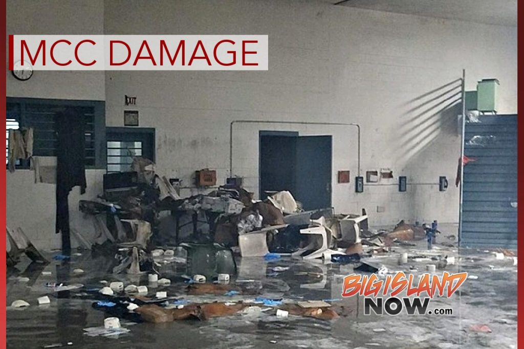 PHOTOS: Cleanup and Recovery Continue at MCCC : Big Island Now