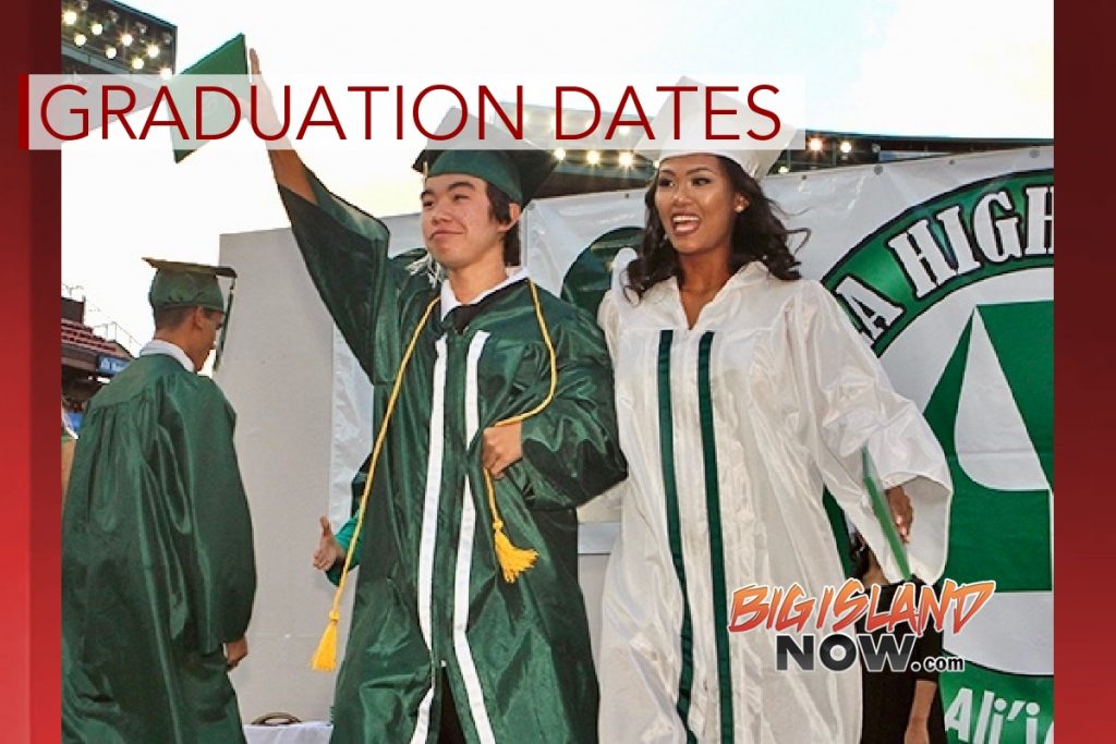 DOE Lists 2019 Graduation Dates : Big Island Now