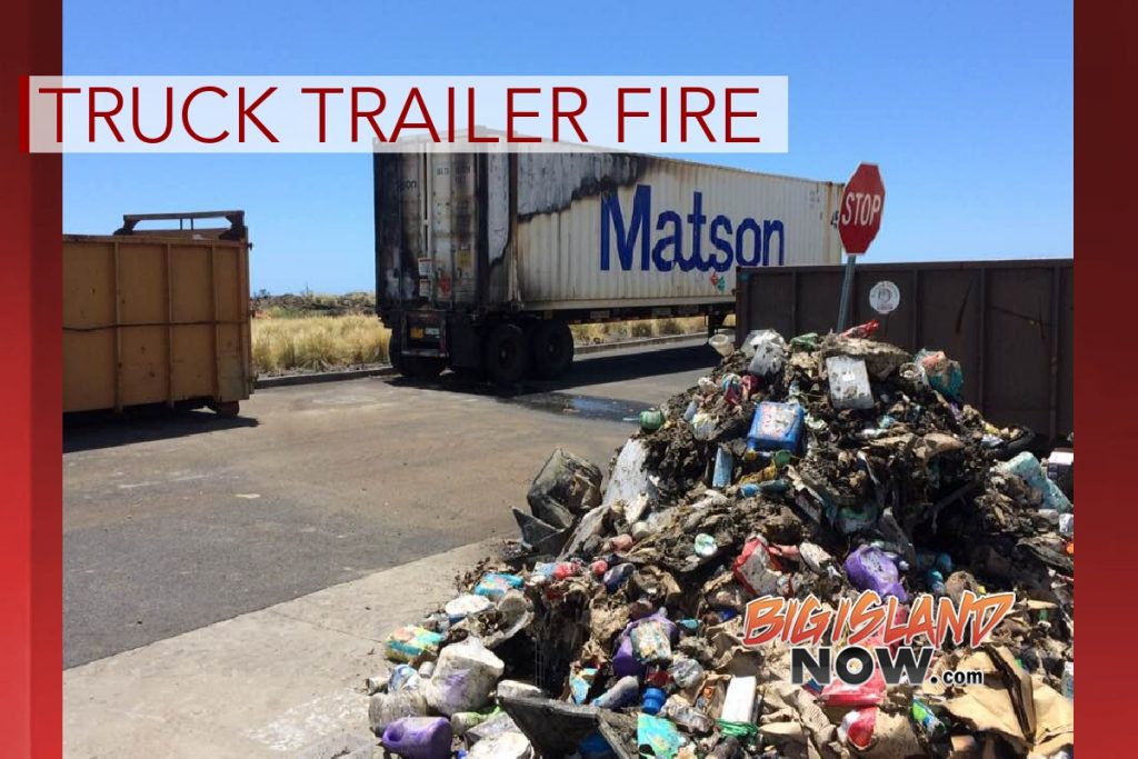 UPDATE: HPD Investigating Fire Outside Kona Target : Big Island Now