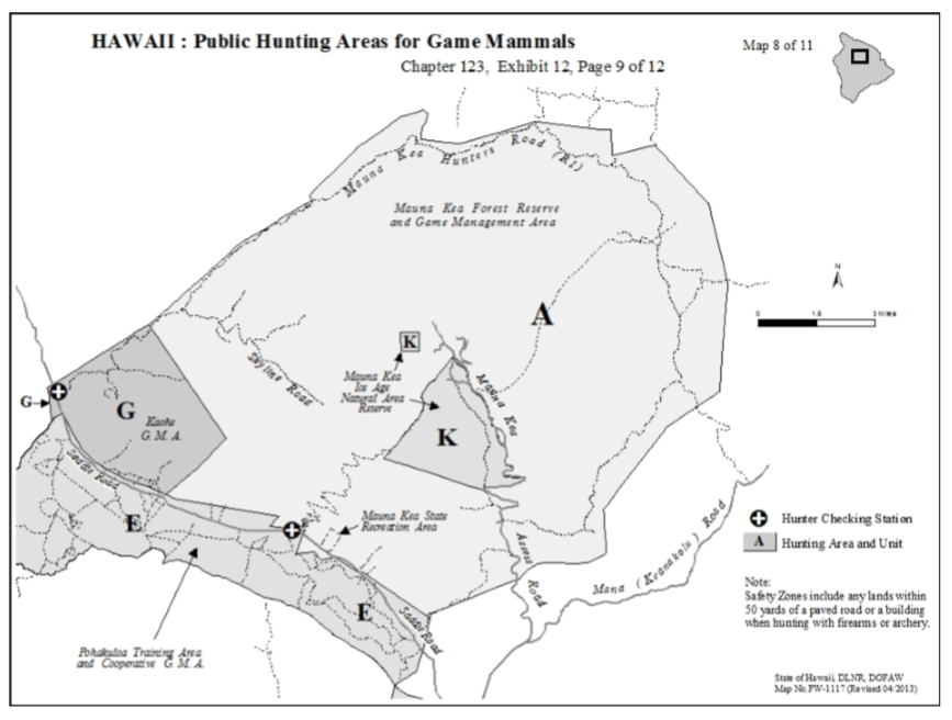 No Hunting in Mauna Kea Forest Reserve Beginning July 15 : Big Island Now