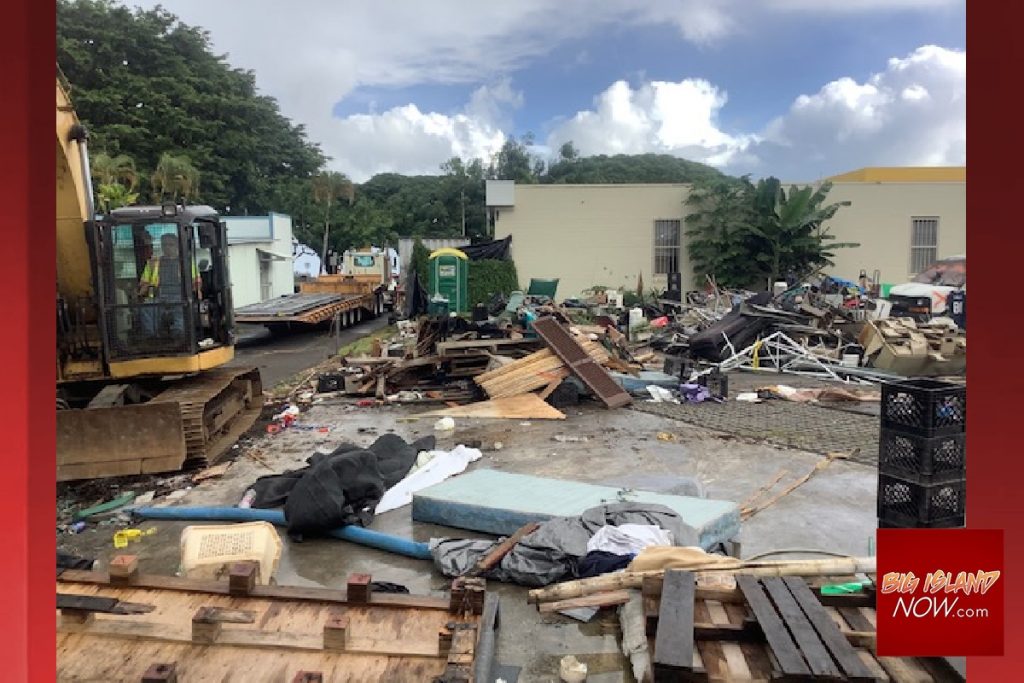 County Downs Longtime Hilo Homeless Camp : Big Island Now