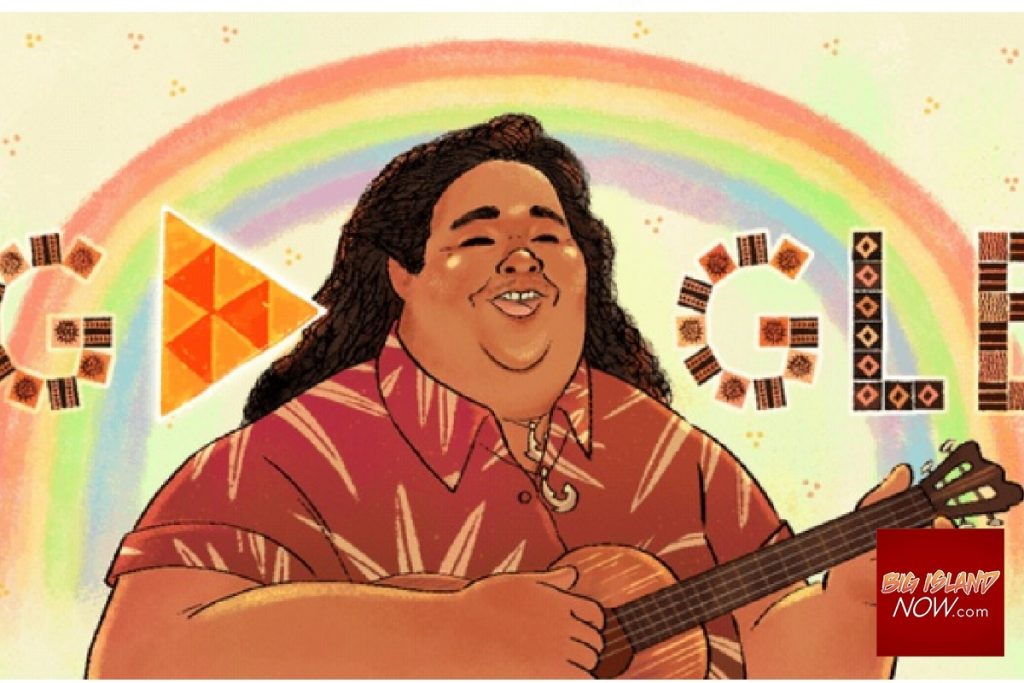 Google Doodle Honors Bruddah Iz : Big Island Now