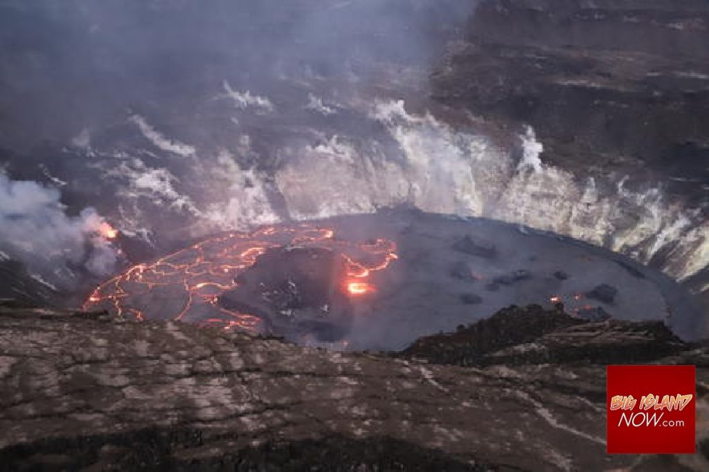 Lava Lake Reaches 650 Feet Depth : Big Island Now