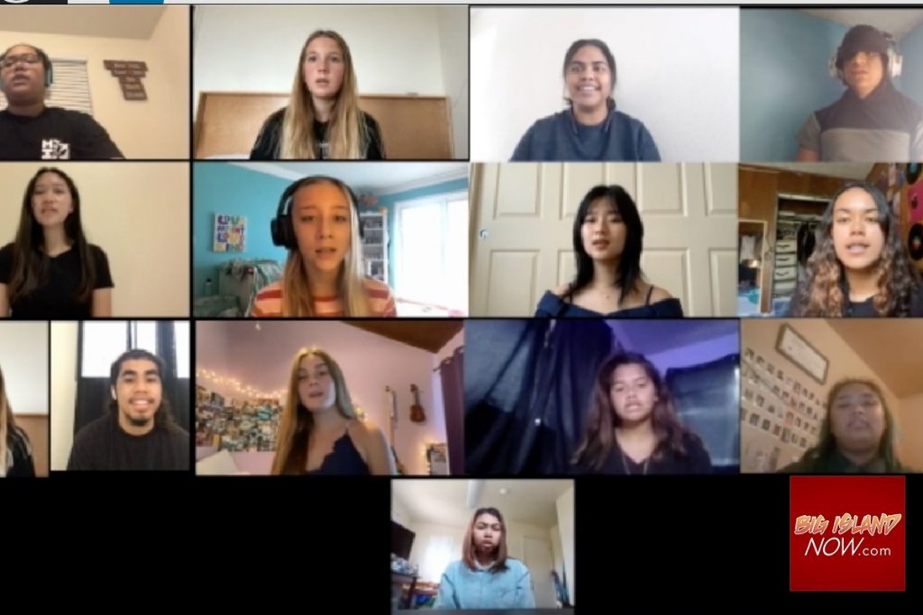 Virtual Voices: KHS Choir Harmonize ‘Over My Head’ : Big Island Now