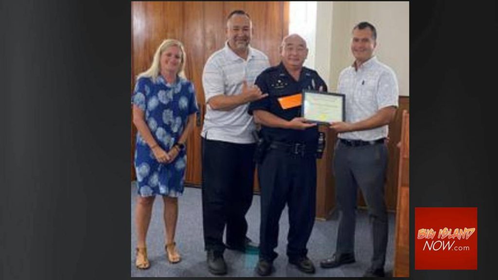 Officer Robert Sakata Honored by HISSPA for Commitment and Dedication ...