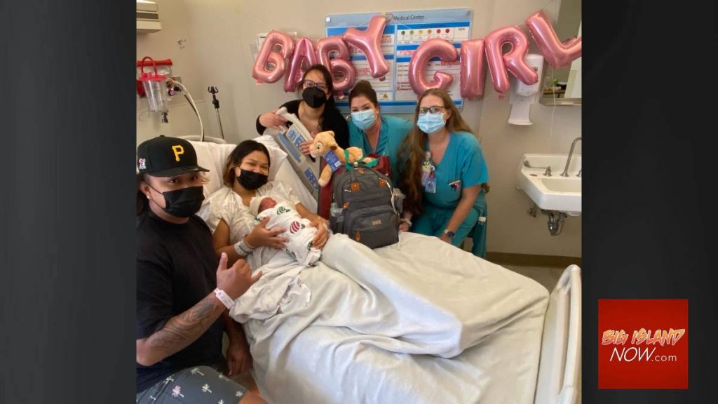 It’s a Girl! First Big Island Baby of 2022 Born in Hilo : Big Island Now