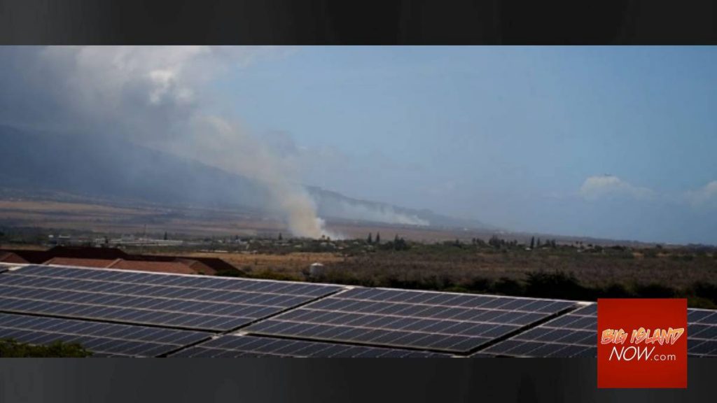 Firefighters Battle Multiple Brush Fires in Central Maui : Big Island Now
