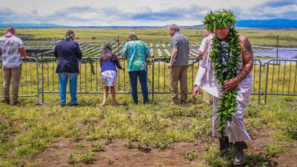 Blessing held for Big Island’s largest renewable energy project with ...