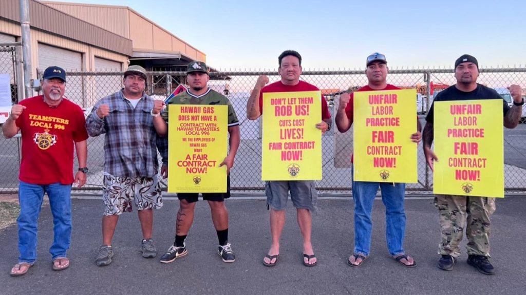 Union, Hawai‘i Gas reach agreement to end two-week strike : Big Island Now