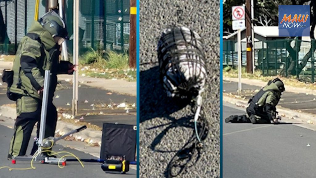 Man arrested in connection with IED found on Maui; police release ...