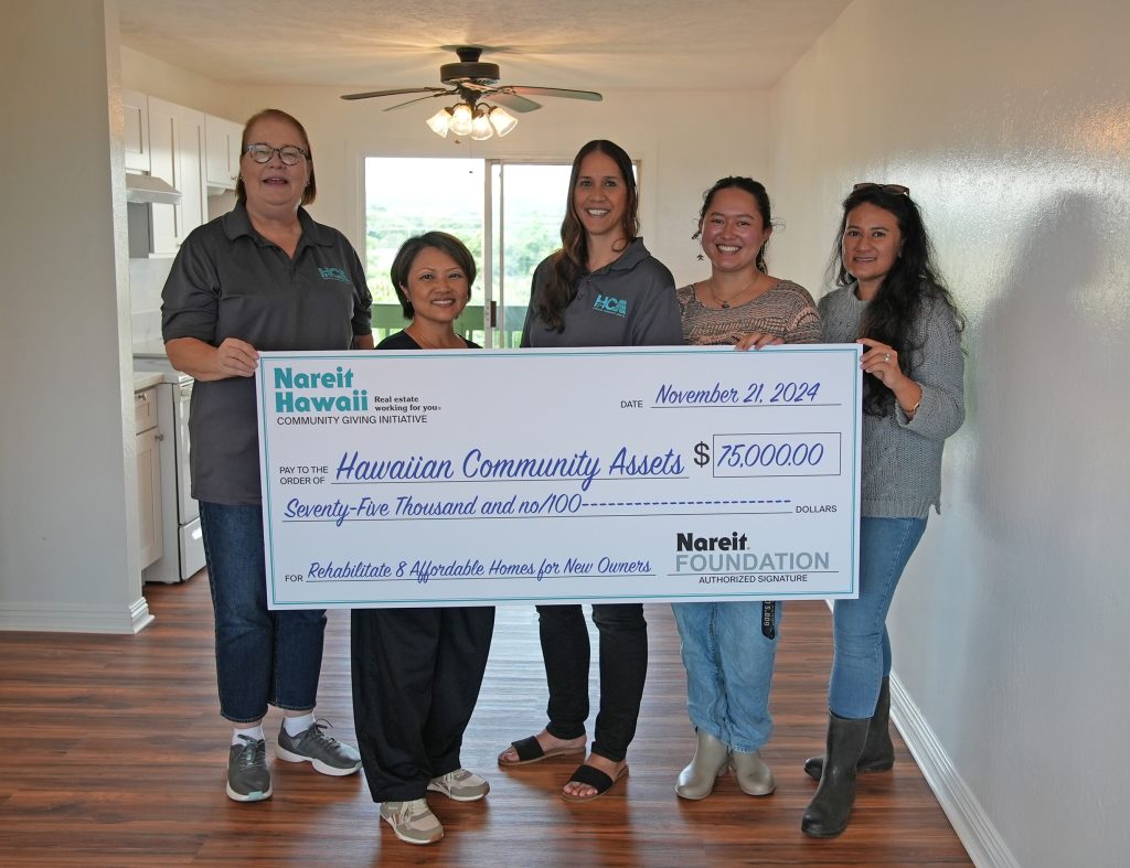 Hawaiian Community Assets receives $75K grant from Nareit Foundation to ...