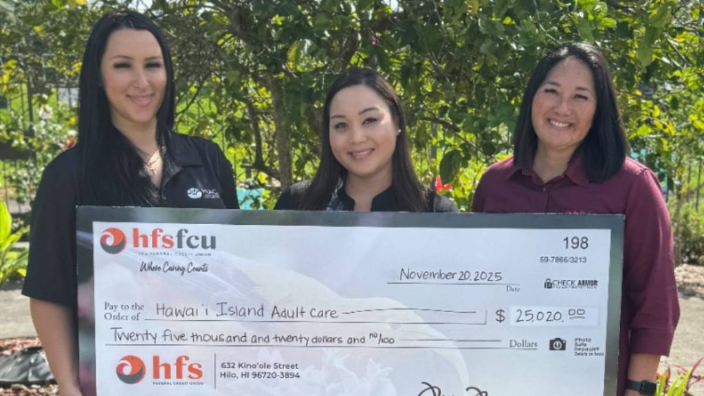 HFS Federal Credit Union raises $25K for Big Island kūpuna and Hawai‘i ...